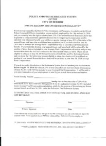 Sick Time Roll Over Form - Detroit Police Lieutenants & Sergeants ...